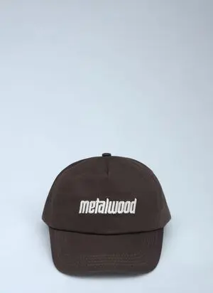 METALWOOD STUDIOS Logo Motif Baseball Cap - Brown