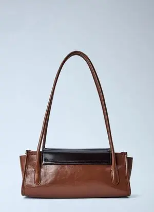 Marni Trunkette Leather Shoulder Bag