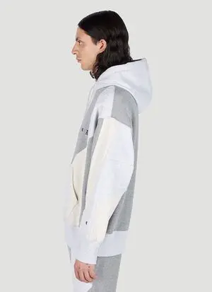 CHAMPION X ANREALAGE Contrast Panel Hooded Sweatshirt