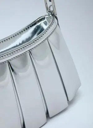 Lacoste Runway Small Lenglen Mirror Leather Purse