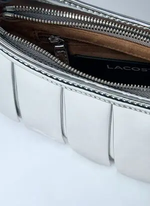 Lacoste Runway Small Lenglen Mirror Leather Purse