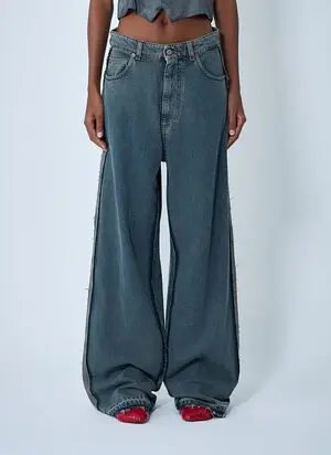 MAISON MARGIELA Five-pocket Jeans - Light Grey