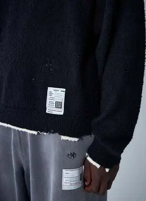 Mihara Yasuhiro Distressed Sweater