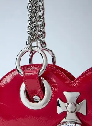 VIVIENNE WESTWOOD Juliet Heart Chain Bag