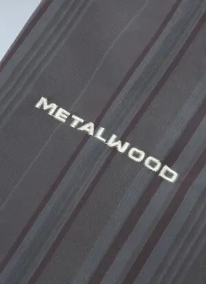 METALWOOD STUDIOS Logo Motif V-neck Sweatshirt