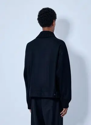 Yohji Yamamoto Rib Detail Blouson