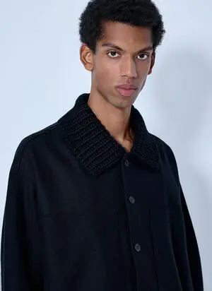 Yohji Yamamoto Rib Detail Blouson
