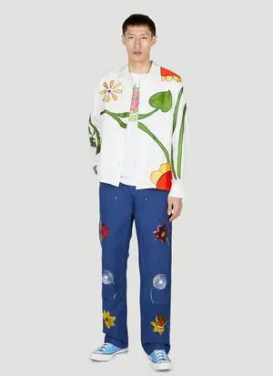 SKY HIGH FARM WORKWEAR Embroidered Cargo Pants