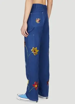 SKY HIGH FARM WORKWEAR Embroidered Cargo Pants