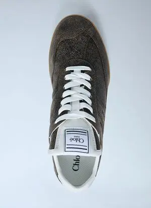 Chloé Kick Sneakers - Brown