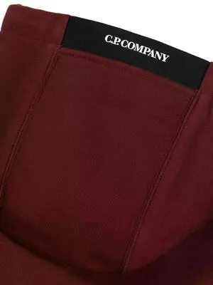 C.P. COMPANY Lens-detail Hoodie - Red