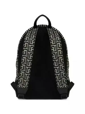 Balmain 1945 City Monogram-pattern Backpack
