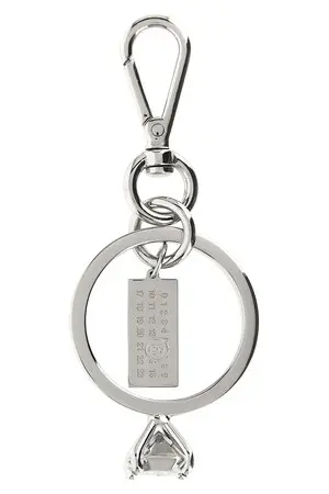 MAISON MARGIELA Numeric' Keyring - Silver