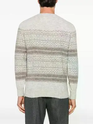 Brunello Cucinelli Fair Isle Intarsia Sweater