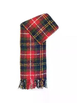 Barbour Tartan Check Beanie Hat And Scarf Set