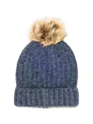 Barbour Tartan Check Beanie Hat And Scarf Set