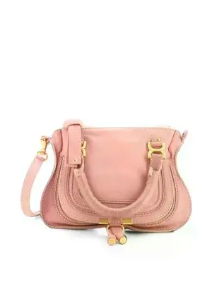 Chloé Marcie Satchel Leather Baby Crossbody Bag