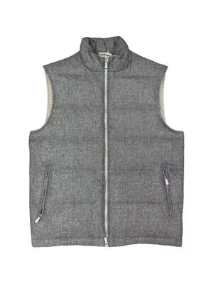 Eleventy Quilted Wool Vest