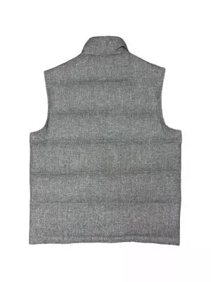 Eleventy Quilted Wool Vest