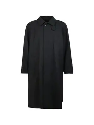 DUNST Mac Single-breasted Wool Coat - Grey