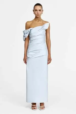 Acler Mead Maxi Dress - Blue Melt