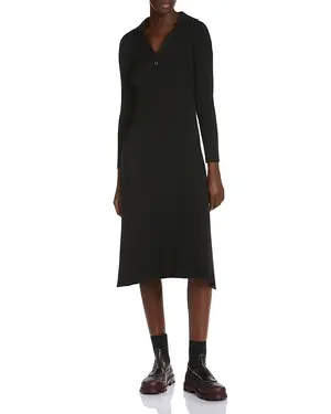 Moncler Ribbed Sweater Dress