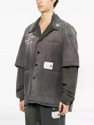 Mihara Yasuhiro Pullover Layered Shirt