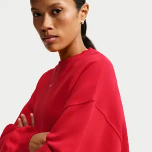 Nike Studio Fleece Weight Oversized Cropped Crew