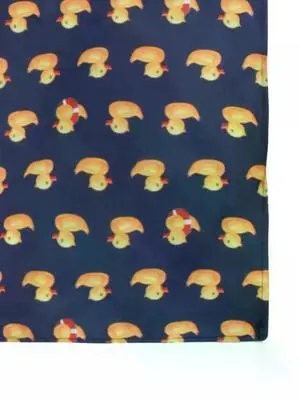 MC2 SAINT BARTH Aidan Duck-print Beach Towel - Blue