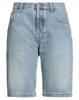 Attico Denim Shorts Size Cotton - Blue