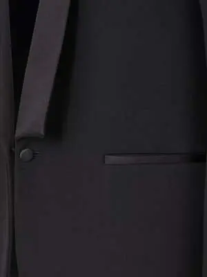 Fendi Singlebreasted Virginn Wool Blazer
