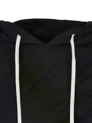 Rick Owens Drawstring Cropped Hoodie