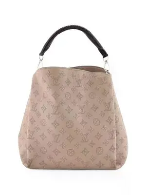 LOUIS VUITTON Babylone Handbag Mahina Leather Pm Hobo Bag