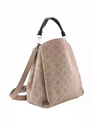 LOUIS VUITTON Babylone Handbag Mahina Leather Pm Hobo Bag