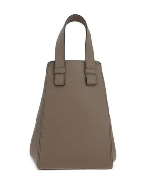 Loewe Hammock Compact Leather Handbag - Grey