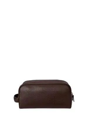 Polo Ralph Lauren Leather Beauty Case - Brown