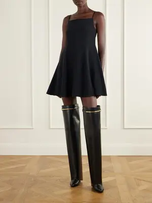 Givenchy Shark Pinch Leather Over-the-knee Boots