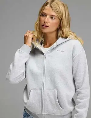 Cozy Earth Cityscape Full-zip Hoodie Eclipse