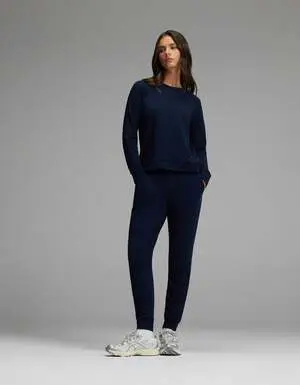 Cozy Earth Brushed Bamboo Jogger Set Navy