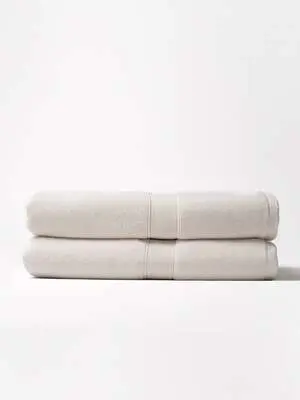 Cozy Earth Luxe Bath Sheets Seashell