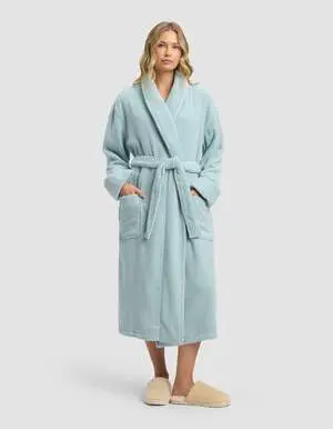 Cozy Earth Luxe Bath Robe - Tide