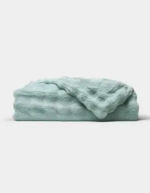 Cozy Earth Bubble Cuddle Blanket - Tide
