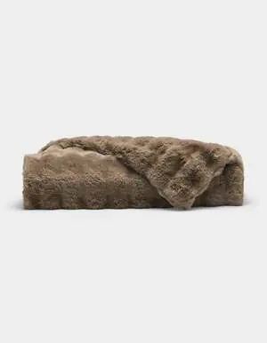 Cozy Earth Bubble Cuddle Blanket - Walnut