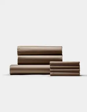 Cozy Earth Bamboo Bedding Core Bundle Walnut