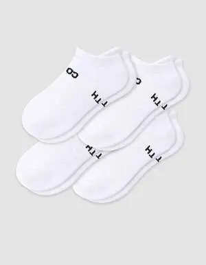 Cozy Earth Essential Ankle Socks 4-pack - White
