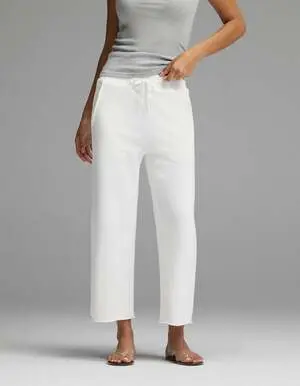 Cozy Earth Chelsea Cropped Pants - Bone
