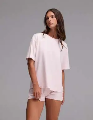 Cozy Earth First Layer Pajama Short Sleeve T-shirt - Fig