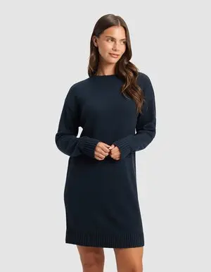 Cozy Earth Brooklyn Sweater Dress - Eclipse