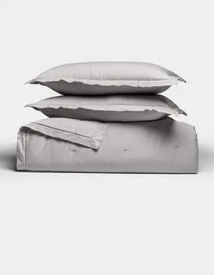 Cozy Earth Soft-wash Cotton Quilt Set - Dew