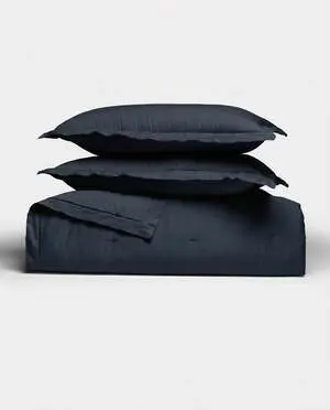 Cozy Earth Soft-wash Cotton Quilt Set - Eclipse